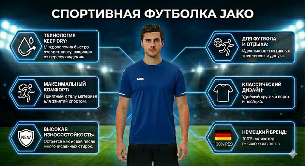 Футболка спортивная