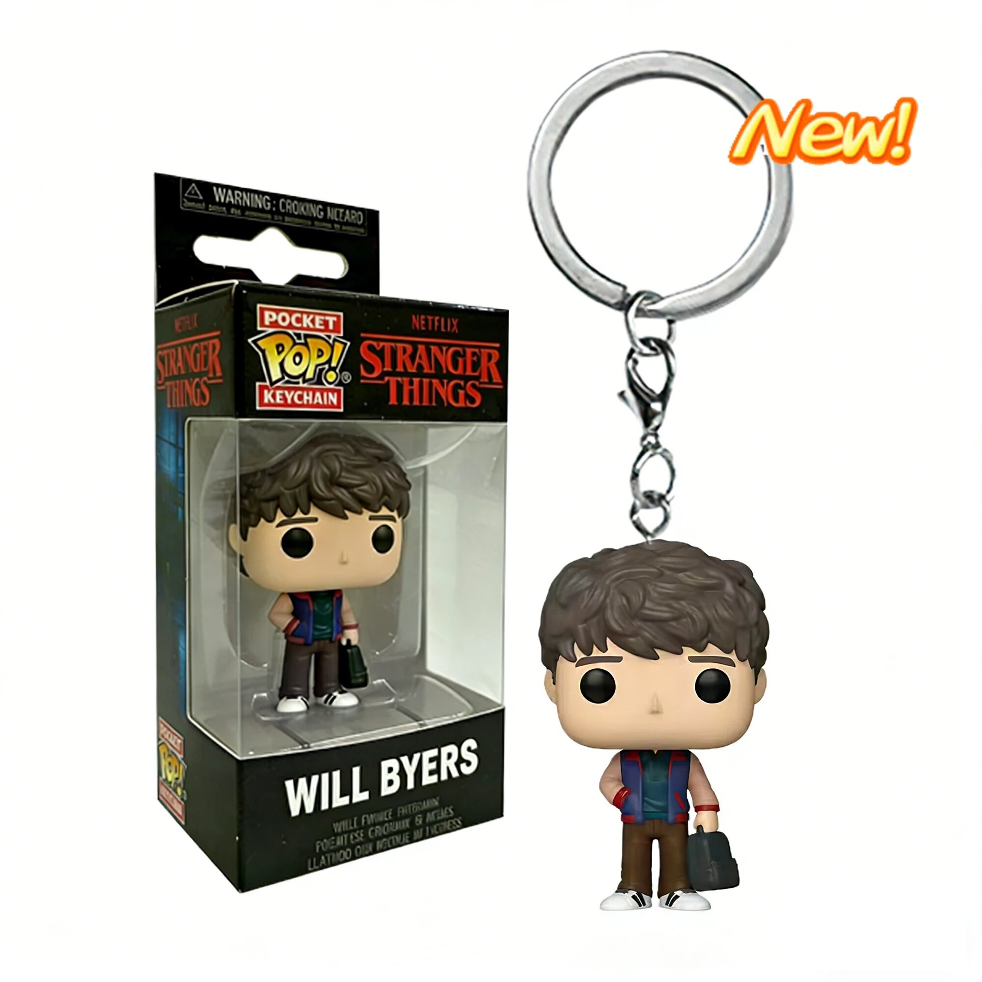 Funko Pop Stranger Things Will Byers Keychain