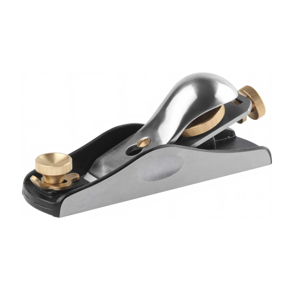 Рубанок KRAFTOOL A9 1/2 Premium, 160x45 мм, лезвие 35 мм, высокоуглеродистая сталь, серебристый