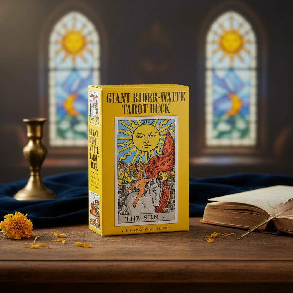 Карты Таро "Giant Rider-Waite Tarot Deck" US Games / Гигантский всадник-Колода Таро Уэйта 63488