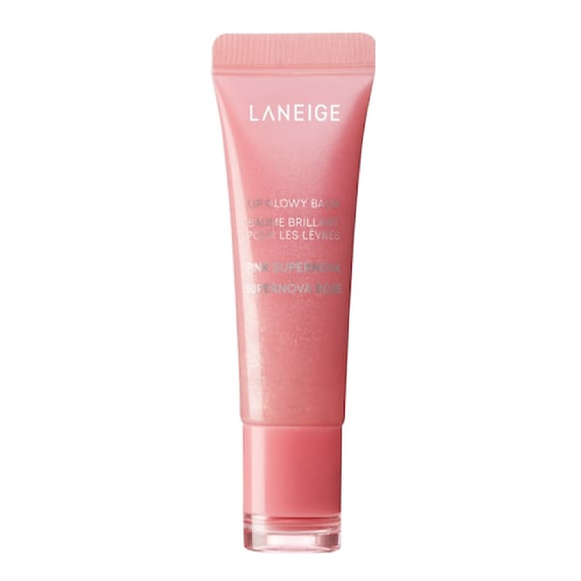 LANAIGE Сияющий бальзам для губ Lip Glowy Balm 10 г оттенок Pink Supernova