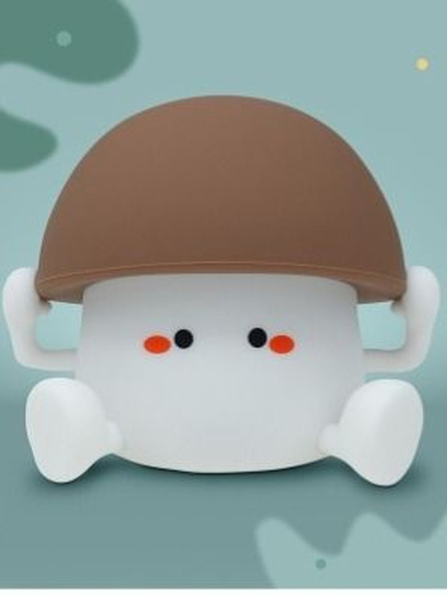 Светодиодный ночник MARY'S - Mushroom/Гриб 102x122x103 мм, силикон/Абс - Мэрис MW61410