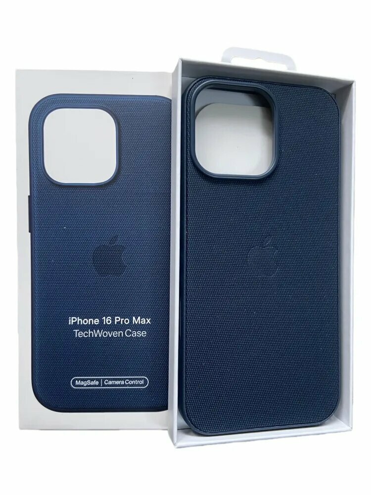 Чехол Apple TechWoven Case с MagSafe для iPhone 16 Pro Max, тканный эко материал