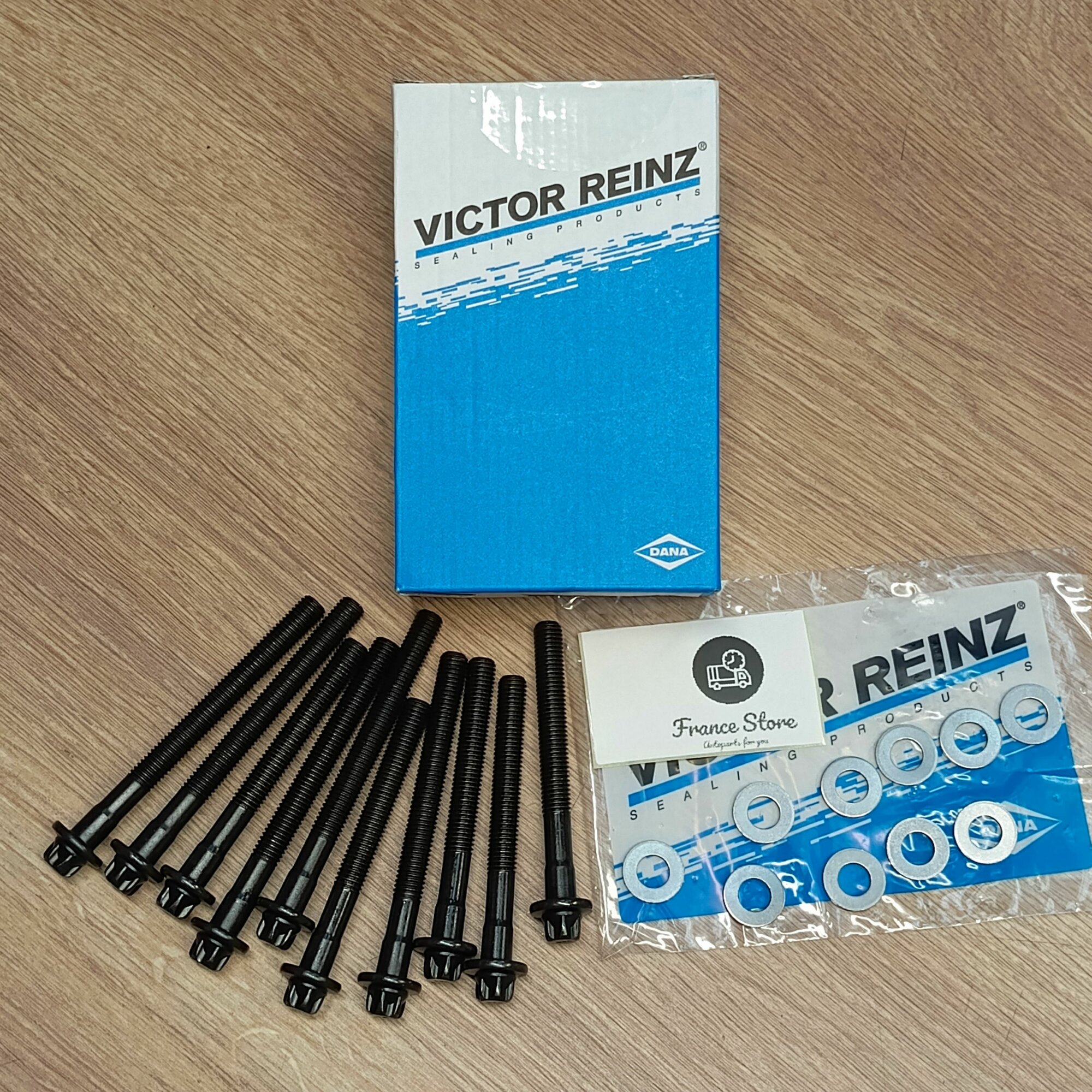 Комплект болтов ГБЦ RENAULT/NISSAN LOGAN/SANDERO K7J/K7M арт. 14-32089-01