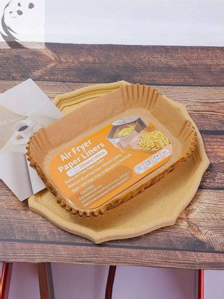 Бумага для аэрогриля прямоугольная, вкладыши, для выпечки 50 штук, пергамент
