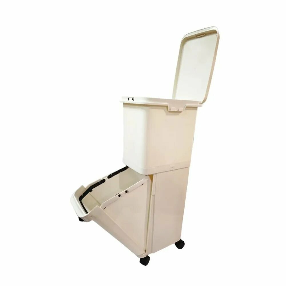 Контейнер для раздельного сбора мусора Сортировка мусорного бака, 45 л, 1 шт