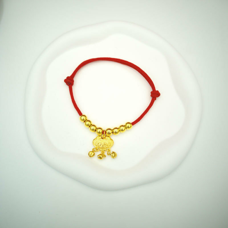 Ожерелье с 8-ю золотыми бусинами для маленьких собак, регулируемое 20-40 см, подходит до 10 кг, премиум прочное