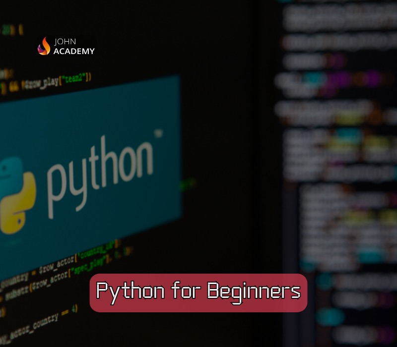 Python for Beginners – Coding Basics for New Programmers John Academy Code — фото 1