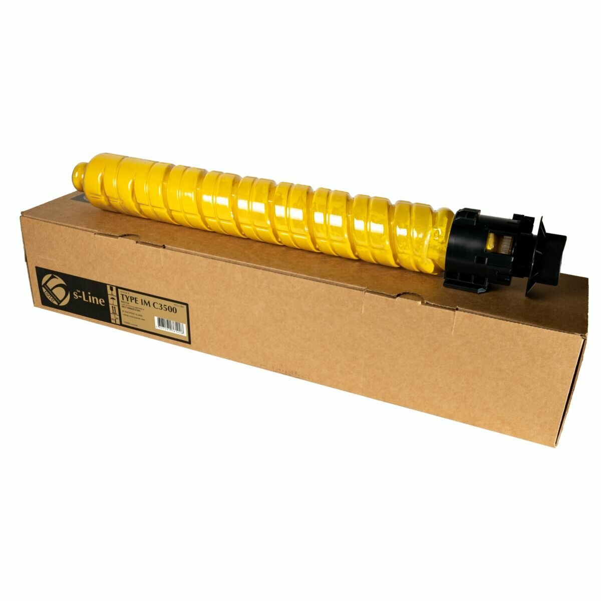 Тонер-картридж булат s-Line IMC3500 (842256) для Ricoh IM C3000, IM C3500 (Жёлтый, 19000 стр.)