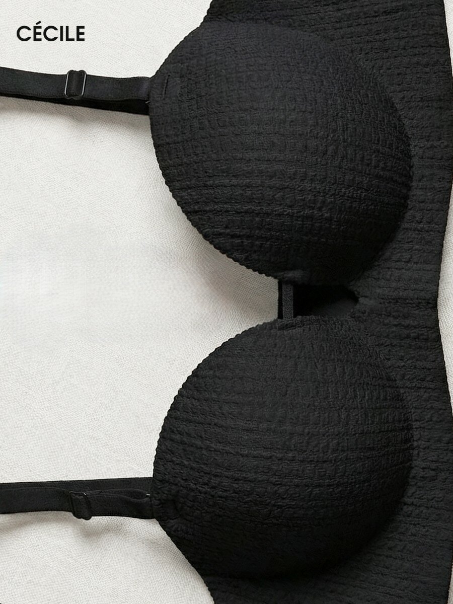 Бюстгальтер бесшовный без косточек пушап