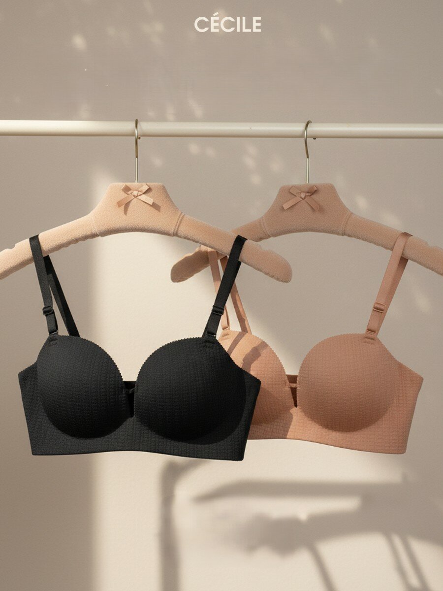 Комплект бюстгальтеров бесшовные пушап