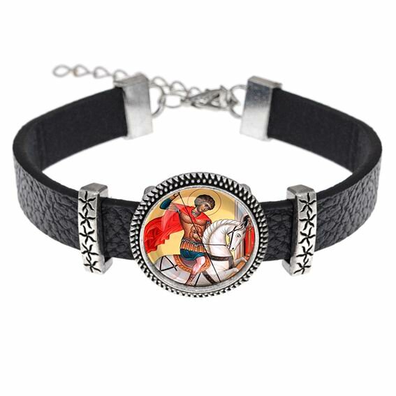 Славянский оберег, браслет, стекло