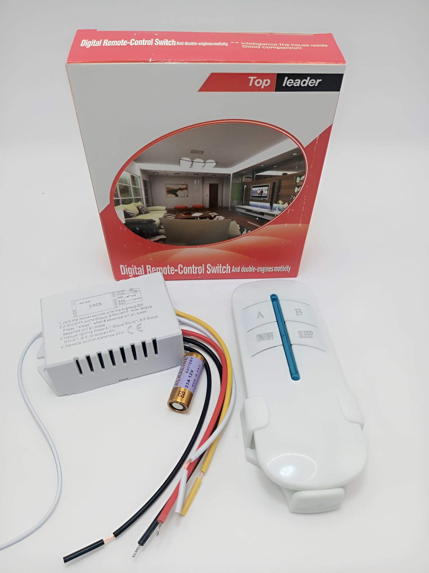 Пульт 2-х канальный дистанционного управления для ламп и светильников