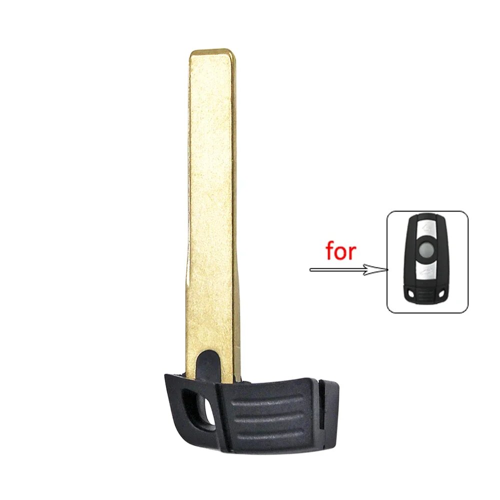 Заготовка ключа-заготовка для BMW серий 1, 3, 5, 7, F, X5, X6, E46, E90, F30, MINI COOPER, черный