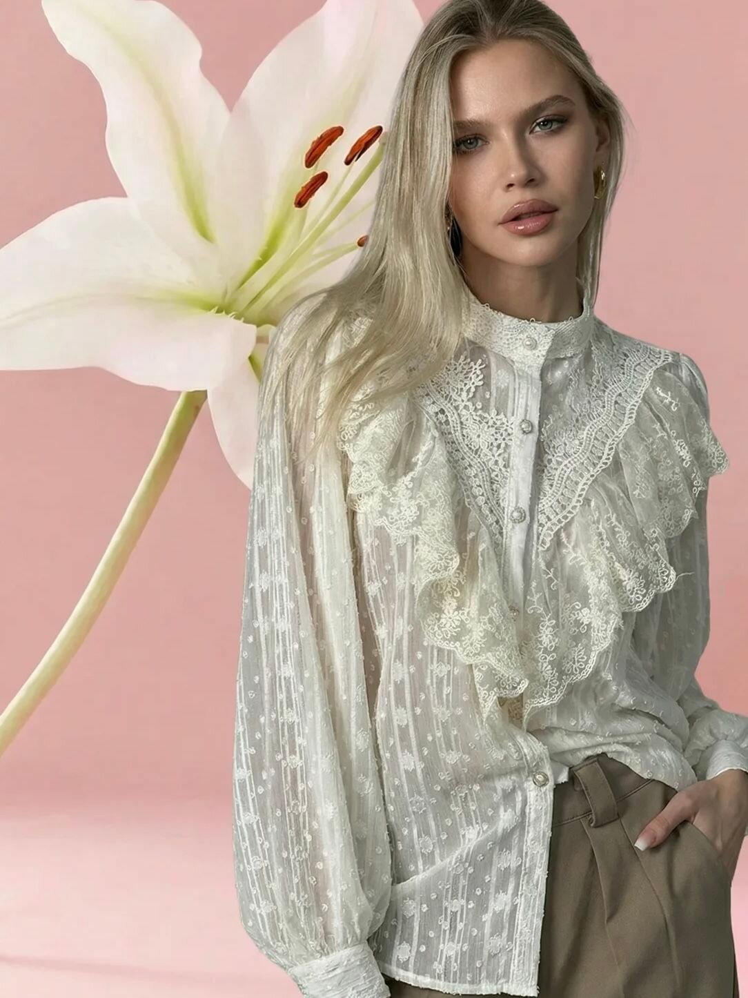 Блуза Весна-лето 2025