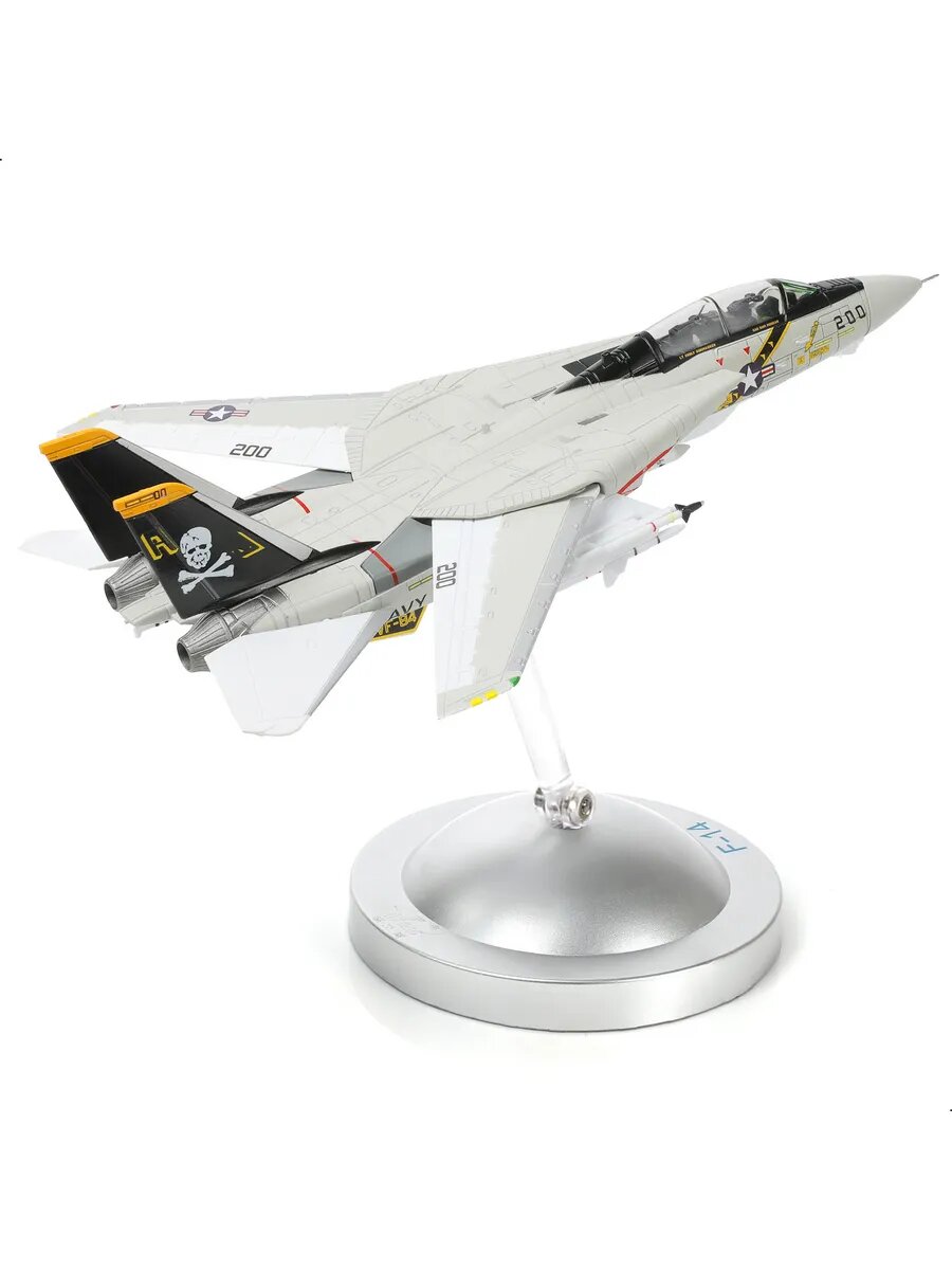 Истребитель F-14A Tomcat 1:100 VF-84 Jolly Rogers металл