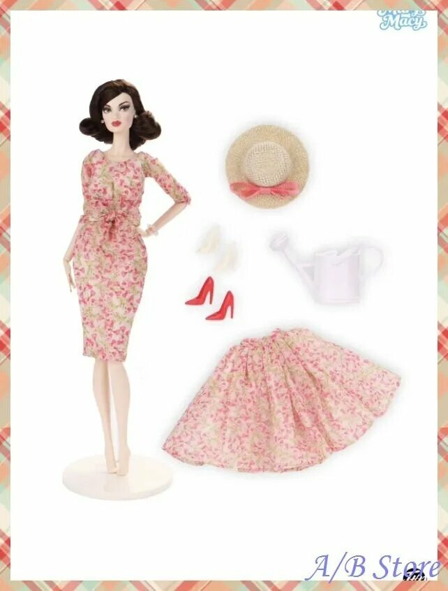 Mizi doll Garden Party Pink Blossoms Mary Macy Valley of the dolls Коллекционное издание куклы "Элегантный пасторальный послеобеденный чай"