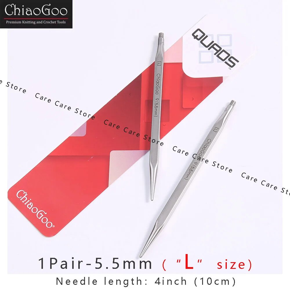 ChiaoGoo спицы 5.5mm (L) 10см