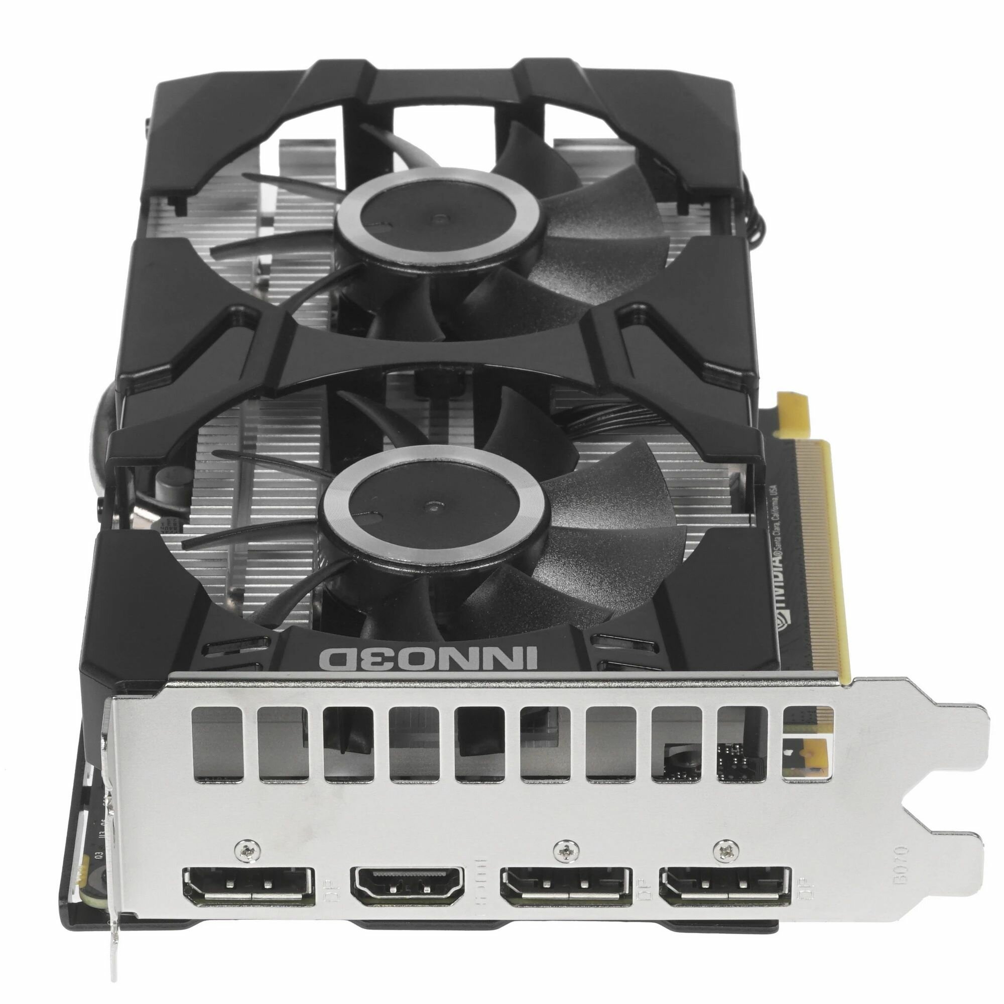 Видеокарта INNO3D GeForce GTX 1660Ti, игровая, 6GB, поддержка Reflex — фото 1