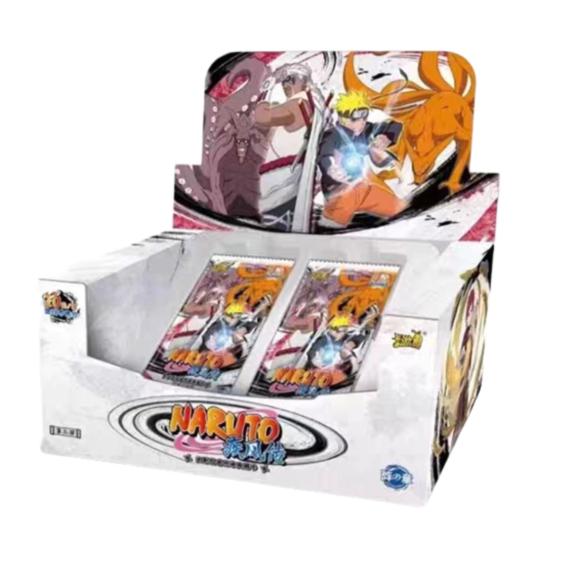 Коллекционная карта KAYOU Naruto - Узумаки Наруто И Учиха Саске 1Box(90Pcs Cards)Z3