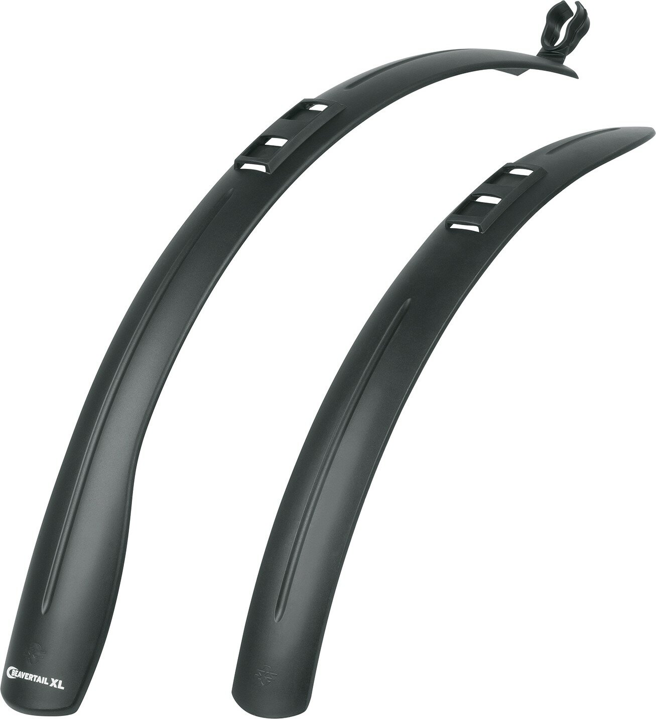 Крылья SKS 10101 Beavertail XL-Set, 26-28", пластиковые, черные, 0-10101