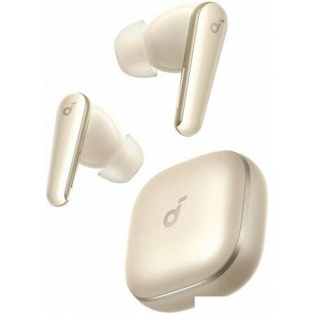 Наушники Anker Soundcore Liberty 5 (золотистый), беспроводные, Bluetooth 5.4, время работы 12 ч, активное шумоподавление