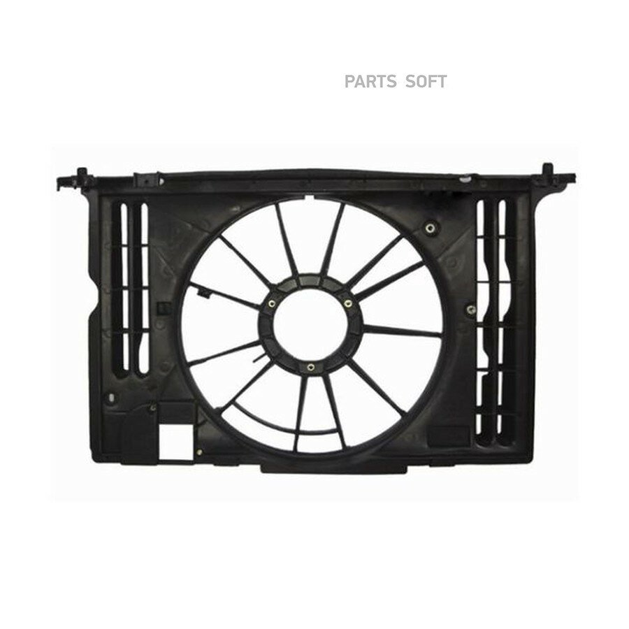 Диффузор радиатора охлаждения COROLLA 2006-2013 от официального дистрибьютора, CASP, артикул 17FS312