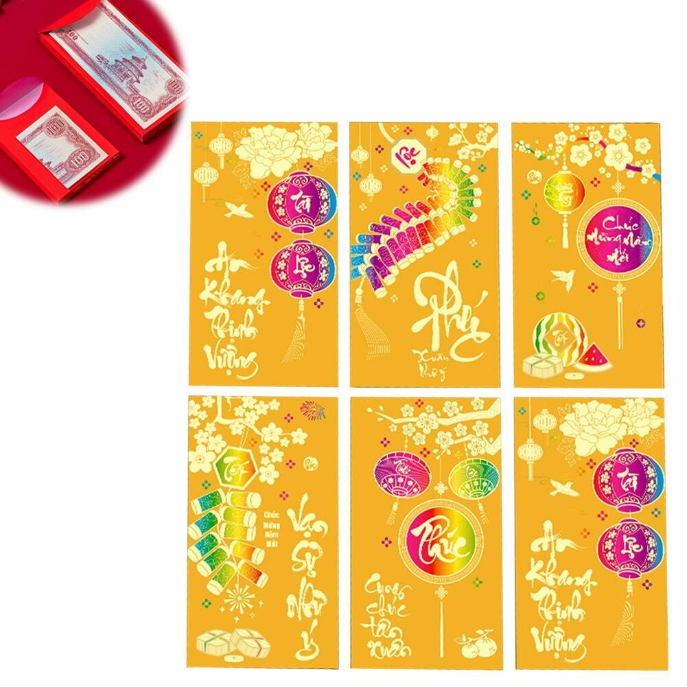 Красные конверты на Китайский Новый год 2026, конверты для денег, счастливый красный конверт Хунбао для Праздника Весны и Лошади