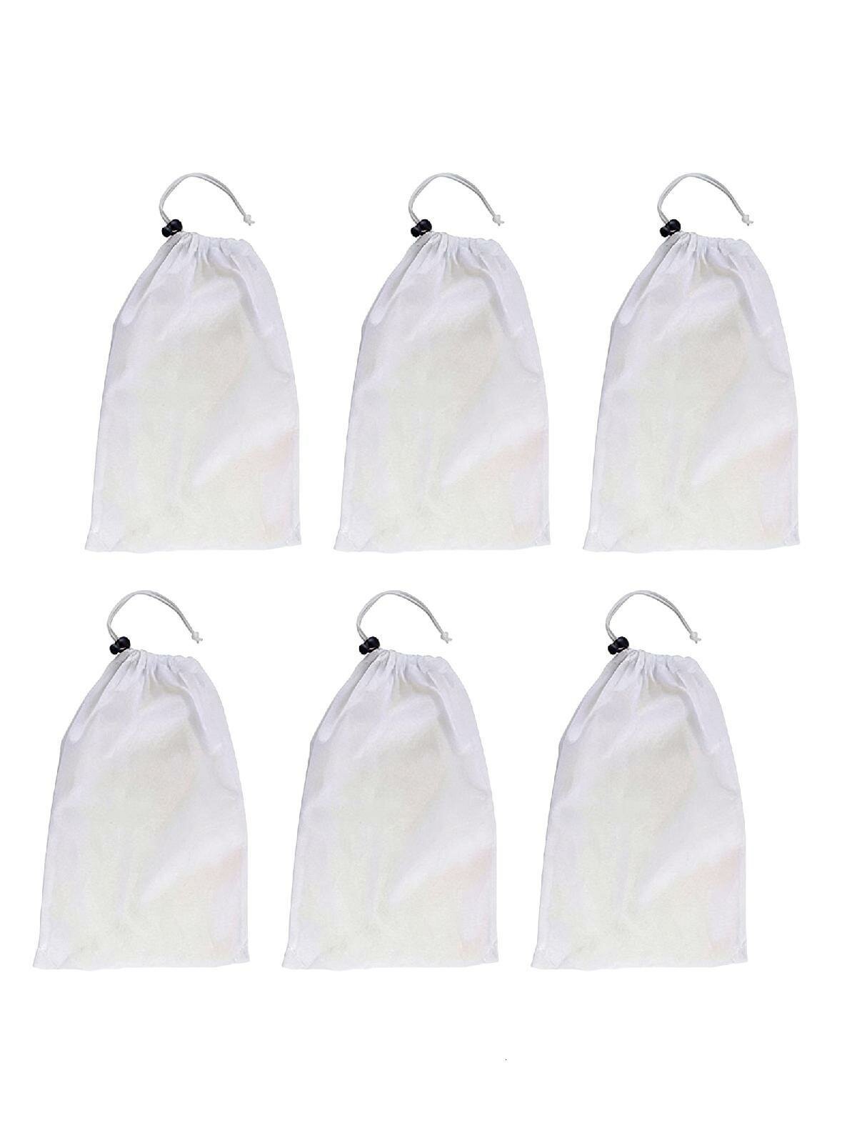 Мешок Для Чистки Листьев в Бассейне с Фиксирующим Шнуром Вакуумный Мешок Для Бассейна из Мелкой Сетки