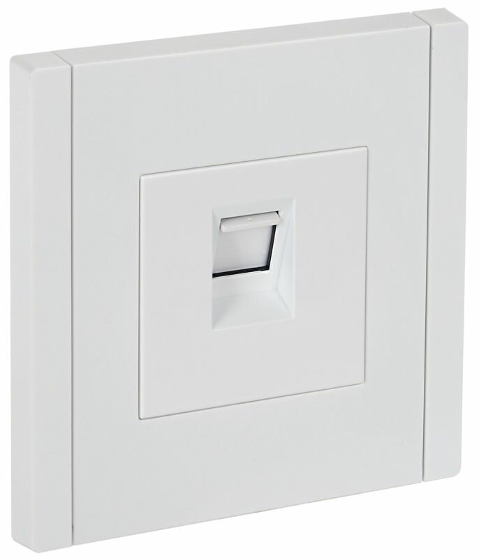 Розетка компьютерная RJ45 кат.6 FORTE&PIANO FP231 бел. IEK FP-K10-2-K01