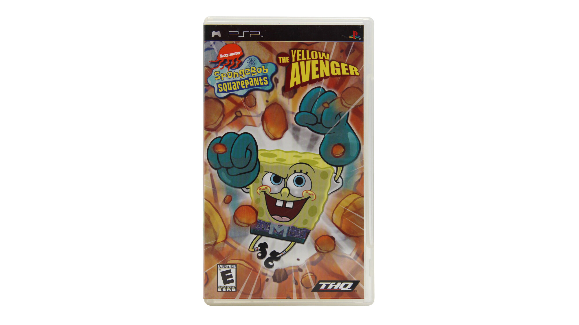 SpongeBob SquarePants The Yellow Avenger (PSP, NTSC)