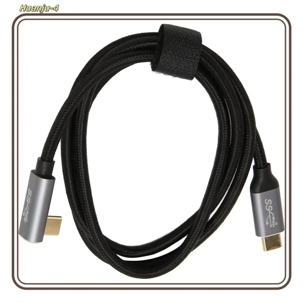 Инструментальный кабель Huanju-4 USB-C 0.5 м черно-серый для Steam Deck