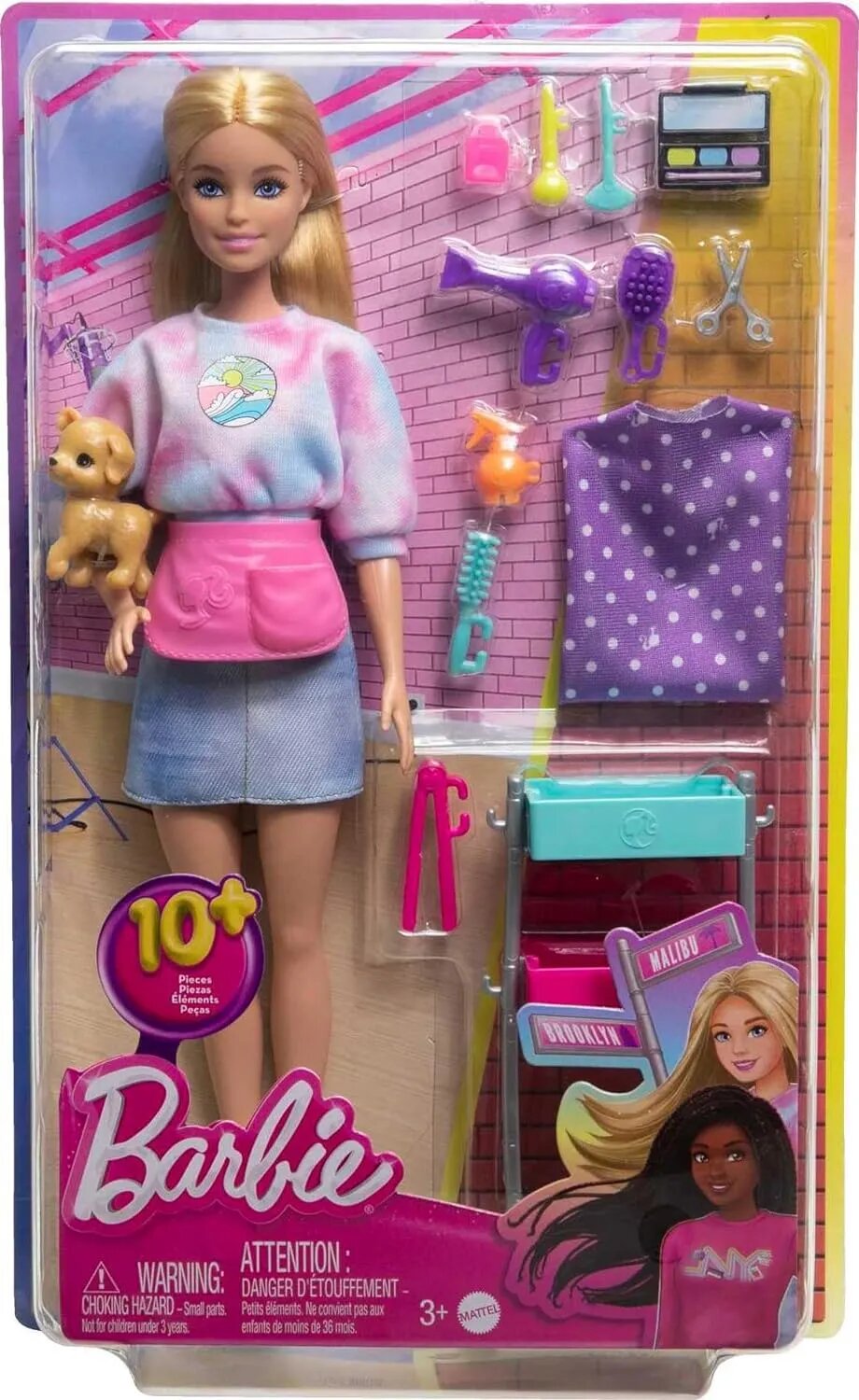 Кукла Barbie Малибу Стилист