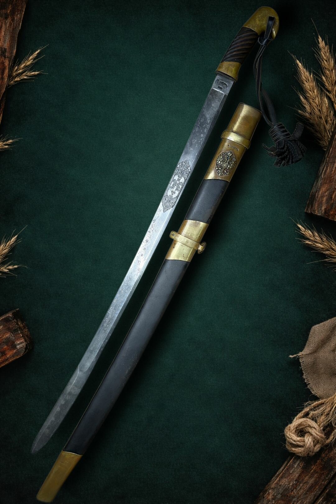 Шашка казачья Наградная Златоуст обр 1905г