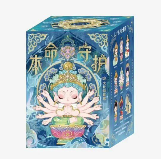 Фигурки-сюрпризы Luo Jiujiu «Двенадцать духов-хранителей китайского зодиака» Random 1pc