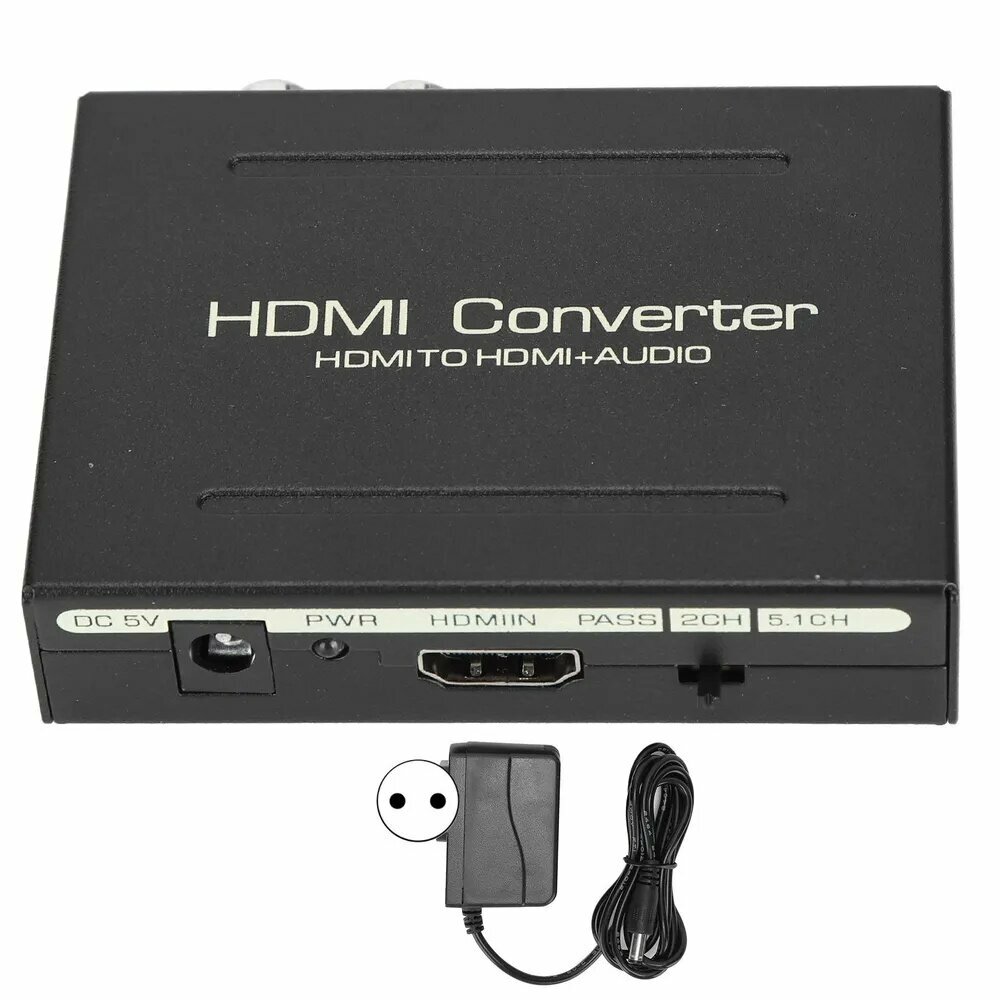 HDMI аудио-экстрактор, SPDIF, RCA, EU