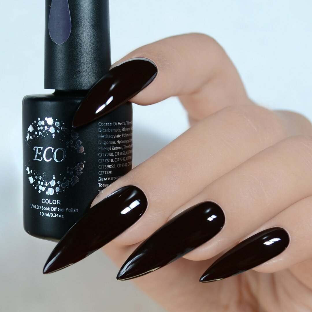 Гель-лак ECO Professional №78, глянцевый, шоколадный, трехфазный, 10 мл