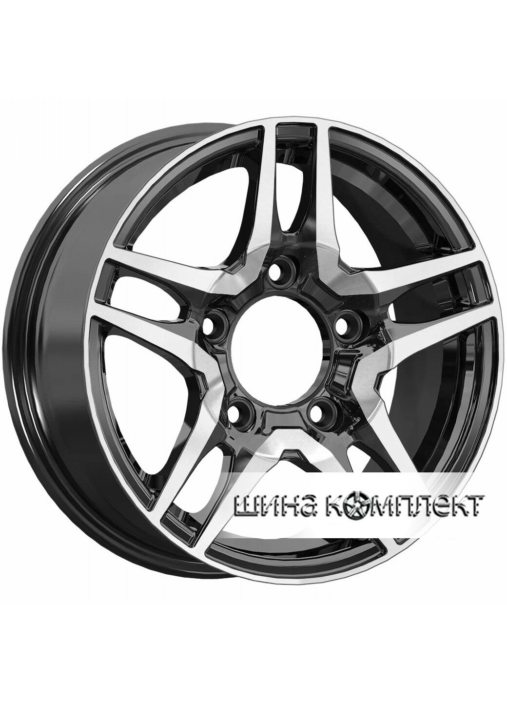 Колесный диск iFree Uno Бустер (КС1116) 6x15 5x139,7 ET40 98,1 Блэк Джек