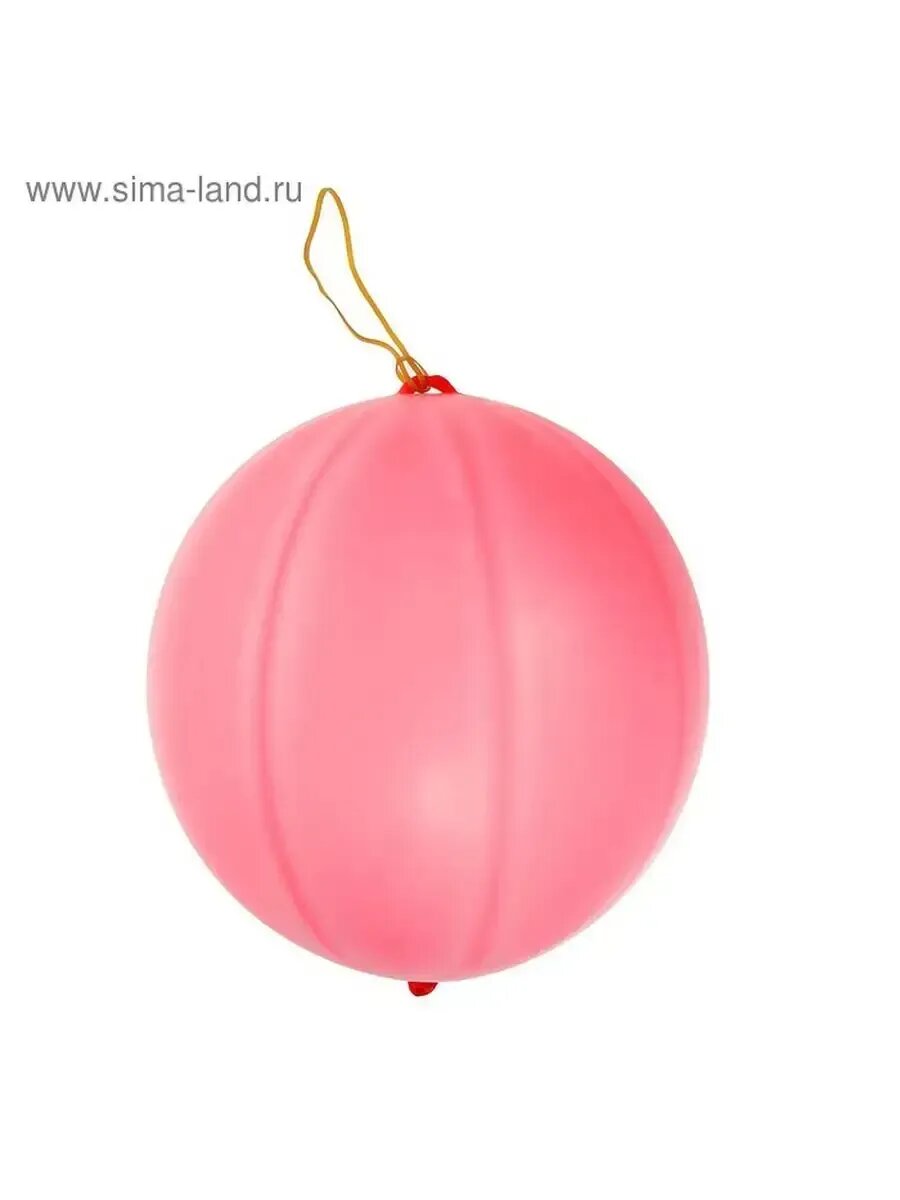 Шар латексный 18", панч-болл, пастель цвета микс