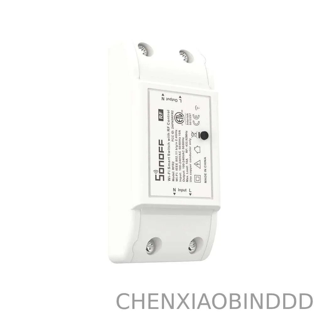 Sonoff RF R2 Умное реле для дома с поддержкой Wi-Fi и RF, управление через пульт — фото 1