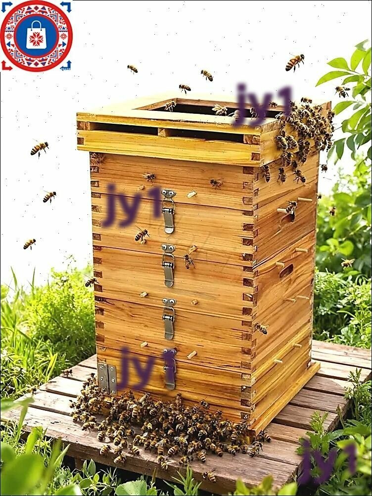 Улей для пчел деревянный, улей для пчел рамочный - рамок неокрашенный-1шт