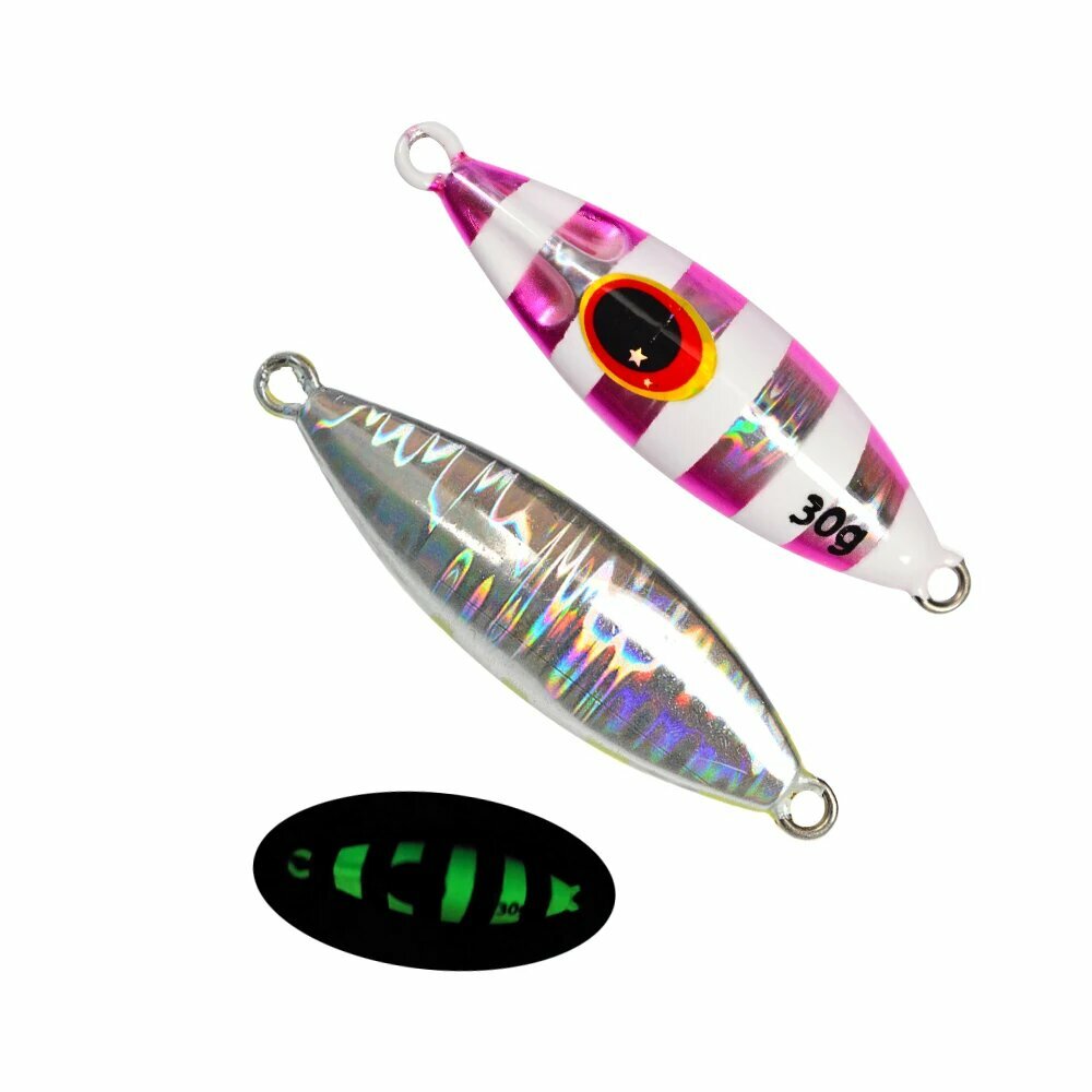 Световая рыболовная приманка TOLU Slow Bee 30-120г 120g, COLOR F