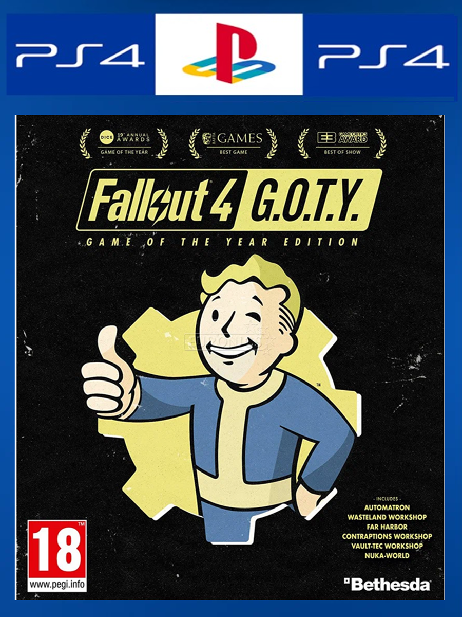 Игра Fallout 4 Game of the Year Edition для PlayStation 4, Английский язык, Цифровая версия