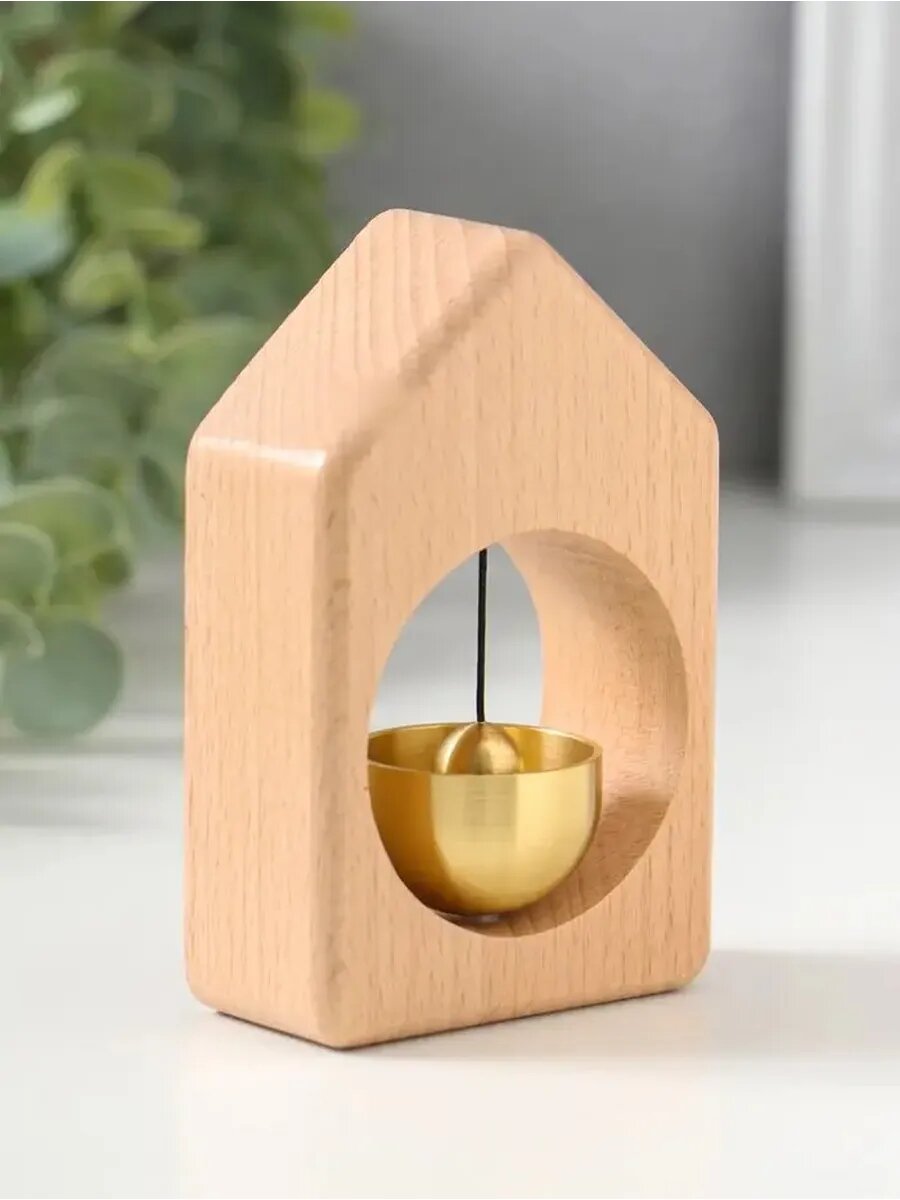 Магнитный колокол с фигурой дома