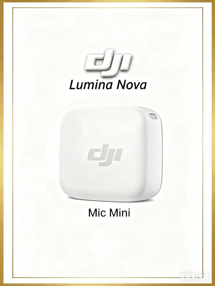 DJI Микрофон универсальный, светло-серый