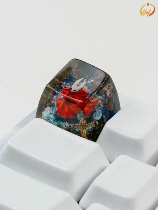 Кейкапы для механической клавиатуры Колпачки KDQS- HFN череп, смола, ручная работа, SA профиль, для MX Switch