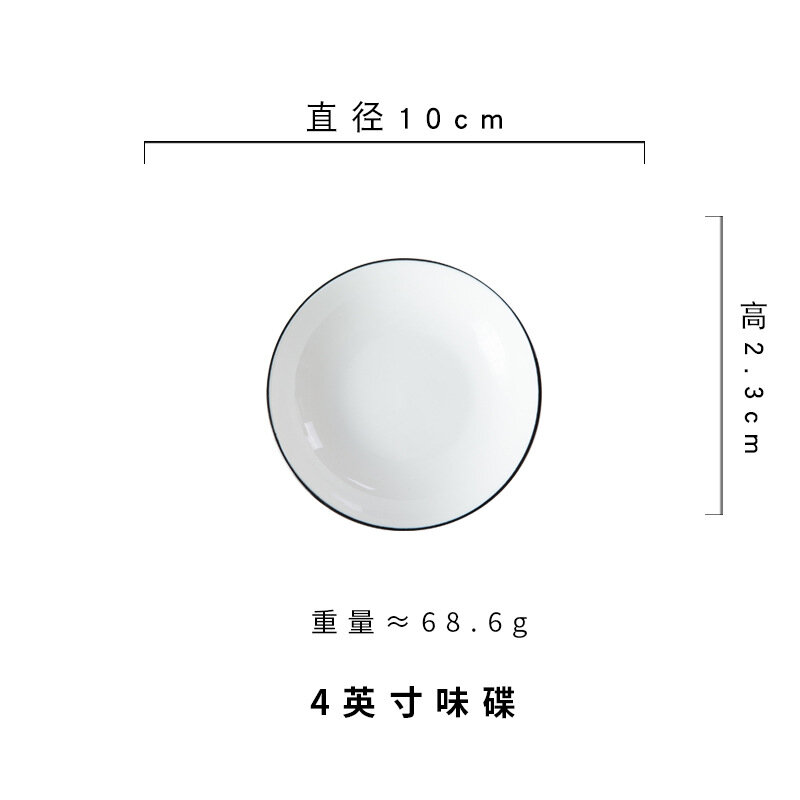 Набор керамической посуды в европейском стиле: простые миски, палочки для еды, тарелки. Набор для использования в отелях и дома. Набор посуды для самостоятельной сборки. Подарок в виде мисок и тарелок.