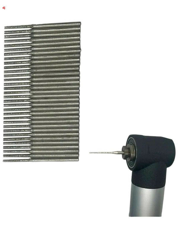 Алмазная игла (шарошки) 1,0 мм (30шт), концевик 2,35мм