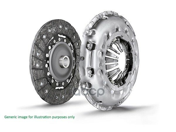 Комплект сцепления без выжимного MERCEDES-BENZ: C-CLASS (W204) 240mm Luk арт. 624329909