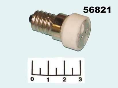 Патрон-переходник E14-GU5.3 белый LH76